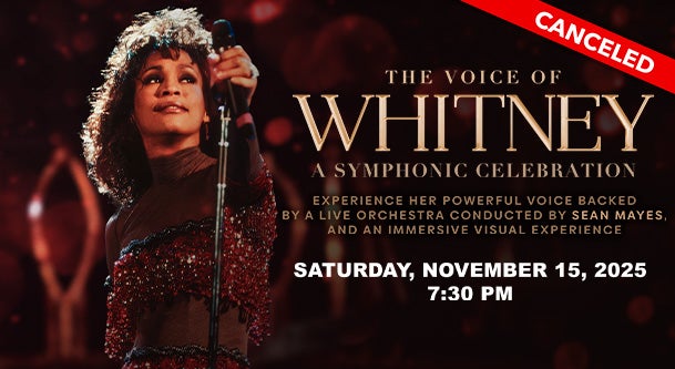 The Voice of Whitney | Genesee Theatre
